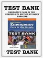 TEST BANK FOR PREHOSPITAL EMERGENCY CARE, 11TH EDITION BY JOSEPH ...