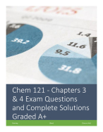 CHEM 121 Module 7 Exam Questions and Answers- Portage 2024/2025 - DocMerit