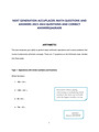 NEXT GENERATION ACCUPLACER: MATH QUESTIONS AND - DocMerit