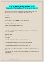 ASE A1 (Engine Repair) Practice Test – Cumulative| Written Exam With ...