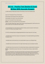 ASE A1 - Practice Test (Section E) - DocMerit