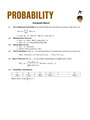 Probability formula sheet - DocMerit