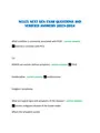 NCLEX NEXT GEN EXAM QUESTIONS AND VERIFIED ANSWERS 2023-2024 - DocMerit