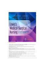 LEWIS-S MEDICAL SURGICAL NURSING TEST BANK 12TH EDITION FROM CHAPTER 1 ...