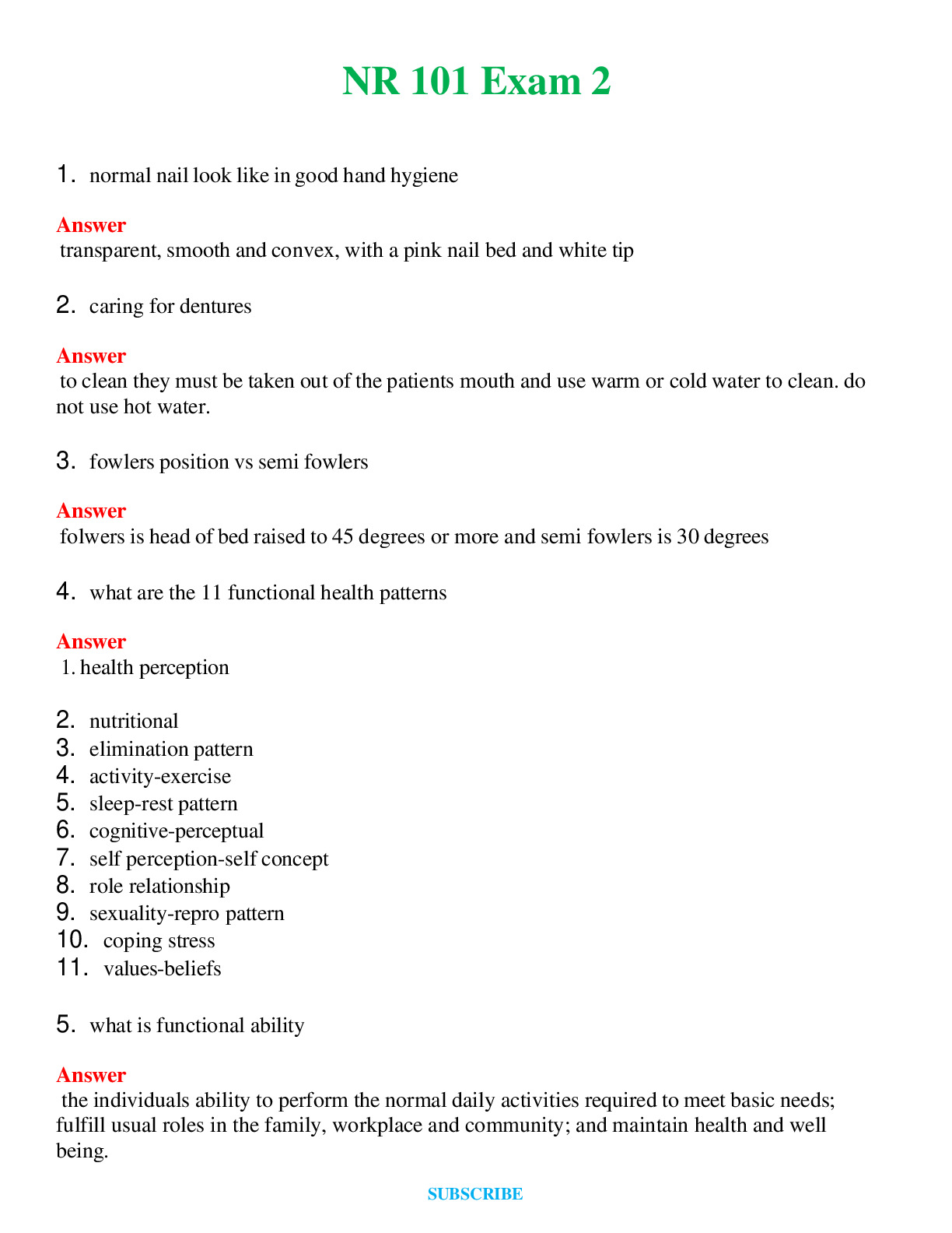 NR 101 (Latest 2024 - 2025) Exam 1 ,3, Exam 2 ( Review , Study Set ),NR ... NR 101 (Latest 2024 - 2025) Exam 1 ,3, Exam 2 ( Review , Study Set ),NR ...