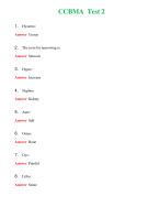 2024 CCBMA ADMINISTRATIVE EXAM SAMPLE TEST2024 CCBMA Exam | Actual ...