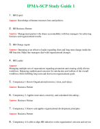 IPMA-SCP The Ultimate flashcards (Latest 2024) Questions With Complete ...