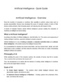 Artificial Intelligence Quick Guide - DocMerit