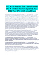 IPC A 610 Practice Test Latest Version/ IPC A 610 Test Answers Updated ...