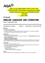 2024 A-Level ENGLISH LANGUAGE 7702/2 Paper 2 Language diversity and ...