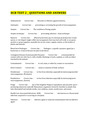 HCB Test 2: Infection Control, Patient And Pain Assessment, Vital Signs ...