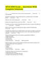 APCO EMD Exam __ Questions With Complete Solutions - DocMerit
