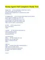 Ramp Agent Full Complete Study Test - DocMerit