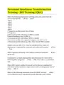 Personnel Readiness Transformation Training (1 hr) – Q’s and A’s - DocMerit