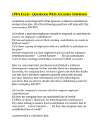 CPFA Exam Flashcards (Latest 2024) Questions With Complete Grade A+ ...