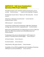 SARTECH IV / SAR Aware Examination – Questions With Proper Solutions ...