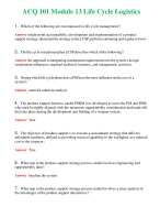 ACQ 101 Module 5 Team Building (Latest 2024) Questions With Complete ...