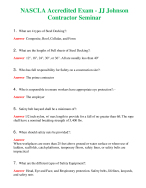 NASCLA Test 1 (Latest 2024) Questions With Complete Grade A+ Answers ...