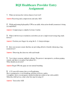 2024 RQI ACLSRQI ACLS Actual Questions and Verified Answers ( Included ...