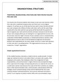 ORGANIZATIONAL STRUCTURE-USEFUL NOTES - DocMerit