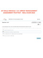 ATI SKILLS MODULE 3.0- AIRWAY MANAGEMENT ASSESSMENT POSTTEST - REAL ...
