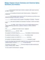 Milady Chapter 6 Exam Chemistry and Chemical Safety Questions and ...