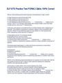 SLP ETS Practice Test FORM 2 Q&As 100% Correct - DocMerit