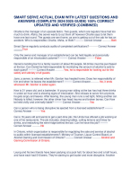 SMART SERVE ACTUAL EXAM WITH LATEST QUESTIONS AND ANSWERS (COMPLETE ...