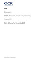OCR-GCE Chemistry A H032/01: Periodic table, elements and physical ...