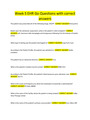 Week 5 EHR Go Questions with correct answers - DocMerit