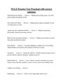 NCLE Practice Test Practical with correct solutions - DocMerit