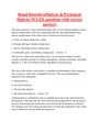 Renal Disorders/Dialysis and Peritoneal Dialysis NCLEX questions with ...