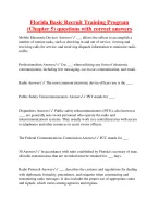 Florida Basic Recruit Training Program (Chapter 5) questions with ...