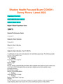 Shadow Health Focused Exam COUGH - Danny Rivera. Latest 2022/2023 ...
