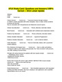 ATLS Study Card/ Questions and Answers/100% Correct | 2022 Latest ...