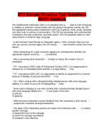 CDI Sample/Practice Test Questions WITH Answers - DocMerit