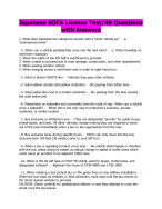 Okinawa SOFA Drivers Test: Japanese Traffic Signs - DocMerit