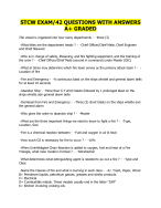 STCW EXAM/42 QUESTIONS WITH ANSWERS A+ GRADED - DocMerit