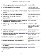 KAISER EKG Test Study Guide 2024. - DocMerit