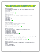 ACCUPLACER® Writing Practice Test 1 Questions and Answers 2025. - DocMerit