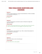 TEEX TCOLE BPOC Exam 2024 TEEX TCOLE BPOC Master Study Set 2024 Update ...