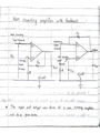 Non inverting amplifier with feedback - DocMerit