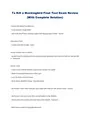 To Kill a Mockingbird Final Test Exam Review (With Complete Solution ...