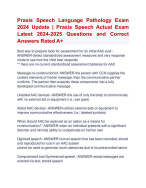 Praxis Speech Language Pathology Exam 2024 Update | Praxis Speech ...