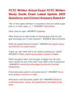 fctc written test Questions with complete solution - DocMerit