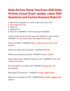 Delta Airlines Ramp Test Exam 2025 Delta Airlines Actual Exam Update ...