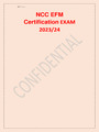 NCC ELECTRONIC FETAL MONITORING EXAM 2023 NCC EFM QUESTIONS WITH COMPLETE SOLUTION - DocMerit