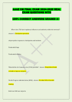 AAAE CM FINAL EXAM 2024-2025 REAL EXAM QUESTIONS WITH 100% CORRECT ...