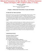 Instructor's Manual (Lecture Notes Only) for Behavioral Neuroscience ...