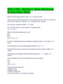 WGU C955 Module 1 Basic Numeracy & Calculation Skills - DocMerit
